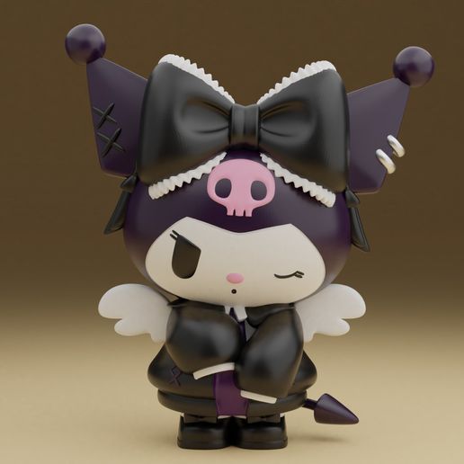 🎲 Kuromi sanrio・ STL File for 3D printing・Cults
