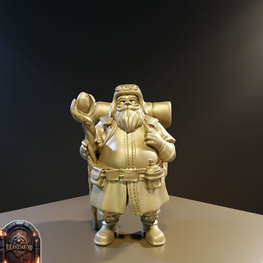 🧝 Dwarf explorer - DnD・Archivo STL para Impresión 3D・Cults