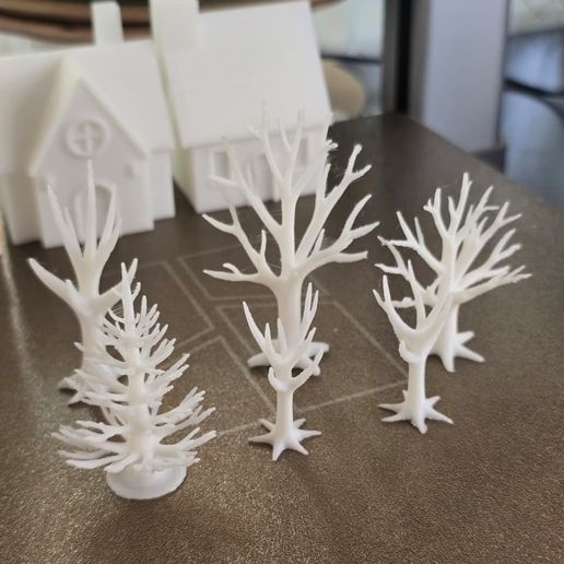 🎄 3D Printable Christmas Village Set・ STL File for 3D printing・Cults