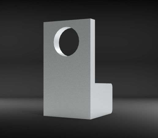 🧞‍♂️ Aluminium lug single・ STL File for 3D printing・Cults