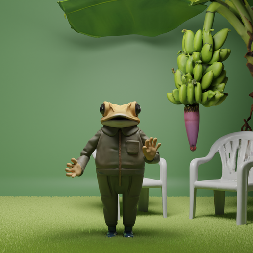 🆕 Sapo Concho / Bad Bunny new・Archivo STL para Impresión 3D・Cults