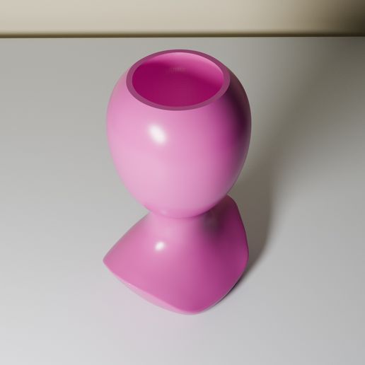 STL file Unique Human body vase - 3D printed planter 🏺 ・Design to ...