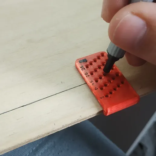 📏 Tracing ruler・Free 3D File for 3D printing・Cults