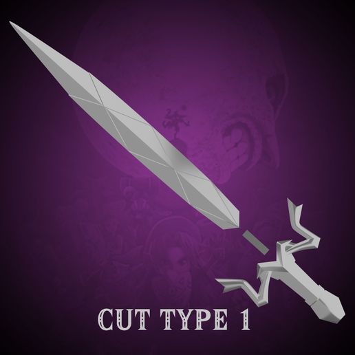 🗡️ GILDED SWORD - TLoZ:MM - COSPLAY/FIGURE・ STL File for 3D printing・Cults