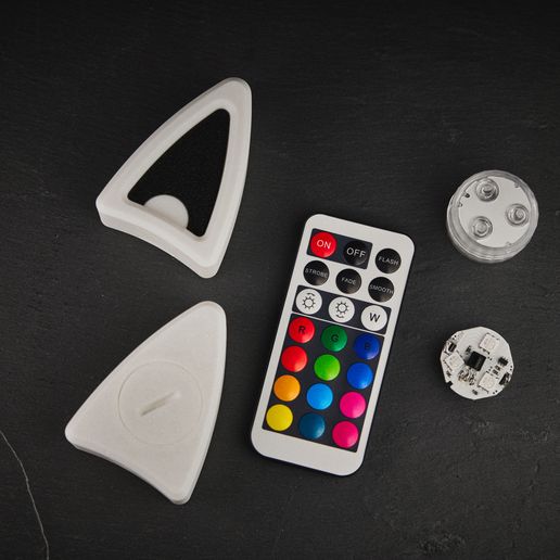 🦊 Cute Fox Ears with RGB LED・ 3D File for 3D printing・Cults