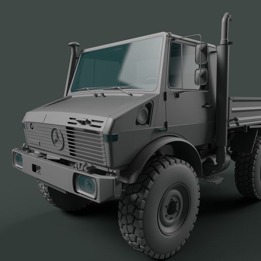 🪖 Unimog U1650・ STL Datei für 3D-Druck・Cults