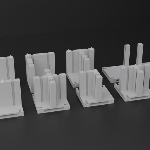 🏠 Dnd Terrain Core set (DnD Modular System)・Free STL File for ・Cults