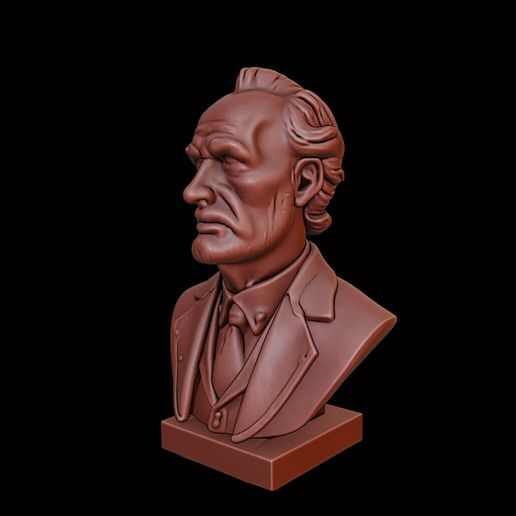 3D file Martin Heidegger Bust 👤 ・3D printer design to download・Cults