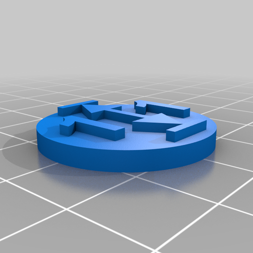 🎲 MCP Crisis Protocol Size Marker Tokens・Free 3D File for ・Cults