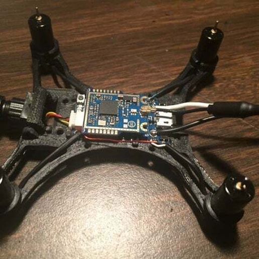 Download free STL file FPV Mini Quadcopter SciSky Brushed ...
