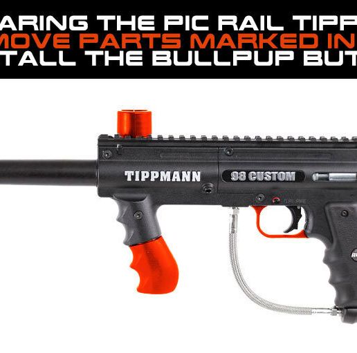 👽 UNW P90 styled Bullpup for the Tippmann 98 Custom Platinum edition ...
