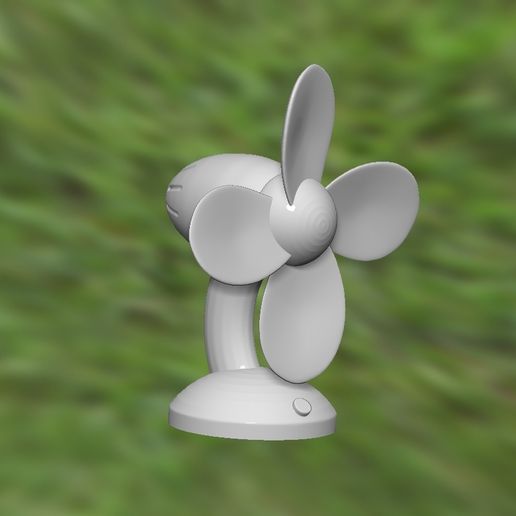 🧹 Fan for miniature dollhouse・ STL File for ・Cults
