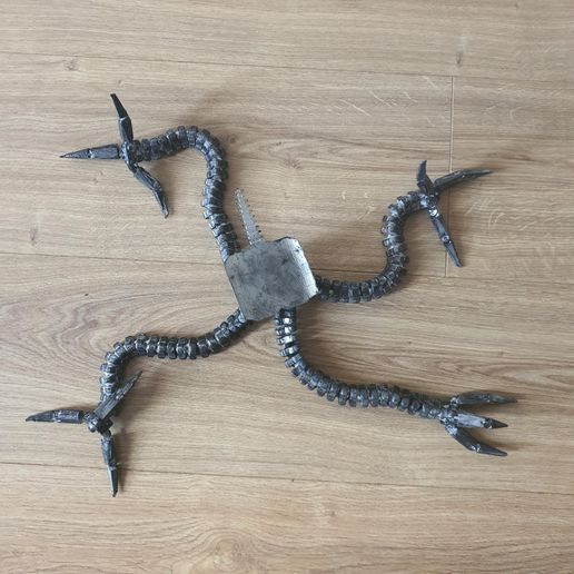 🩺 Doctor Octopus' arm - Articulated - Spider Man・ STL File for 3D ...