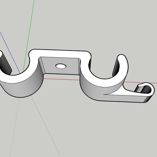 Free STL file 3/8 hose and 3/16 brake line holder. 💭 ・3D printable ...