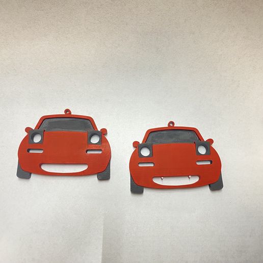 STL file Miata Keychain 🗝️ ・3D print design to download・Cults