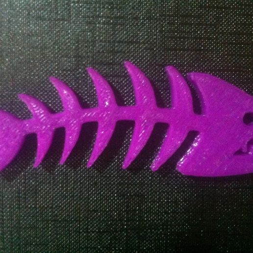 🦴 Fishbone・Free 3D File for ・Cults