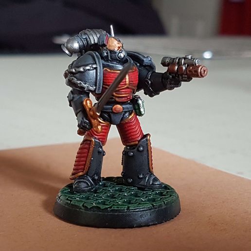 🛰 Flayed Marine Pack・ STL File for 3D printing・Cults