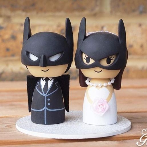 batman wedding cake
