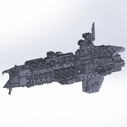 STL file Ironclad Grand Cruiser 🎲 ・Design to download and 3D print・Cults