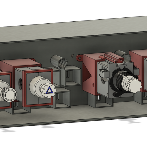 ️ A320 FCU Panel Fully 3D Print・ STL File for ・Cults