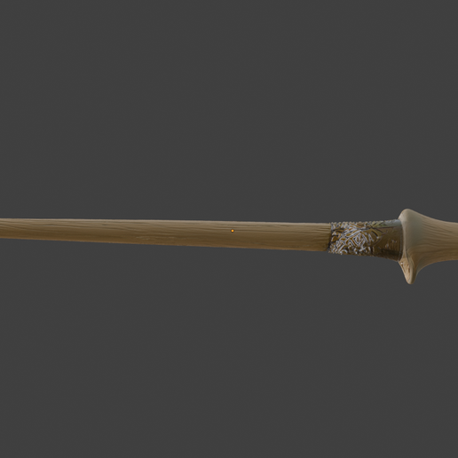 👴 Old Dragon Bone Magic Wand・ STL File for 3D printing・Cults