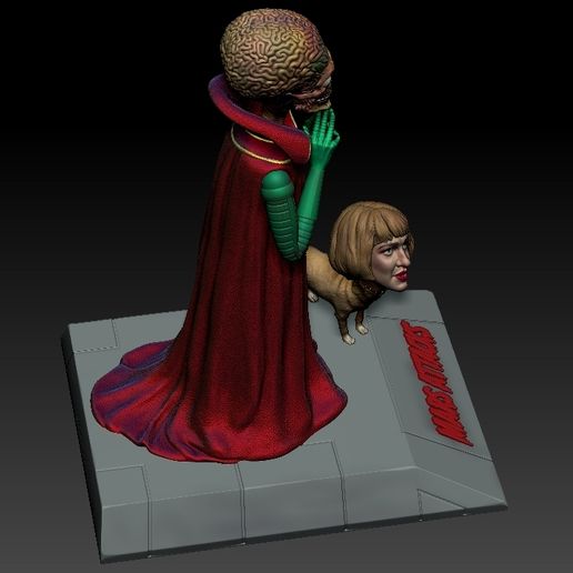 🎃 Mars Attacks・ OBJ File for ・Cults