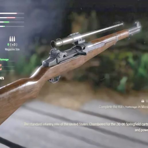 👽 M1 Garand・Archivo STL Gratis para Impresión 3D・Cults