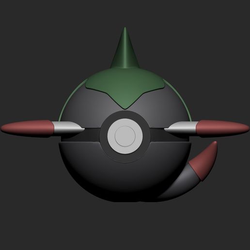 🐉 Pokemon Axew Fraxure Haxorus Pokeball・ STL File for 3D printing・Cults