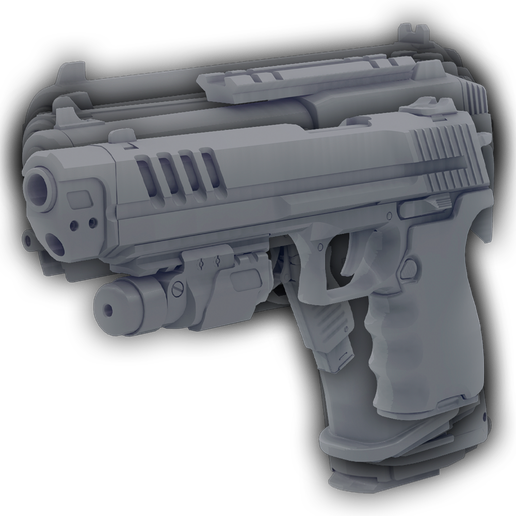 3D file PISTOLS PACK BO6 🔫 ・3D printer design to download・Cults