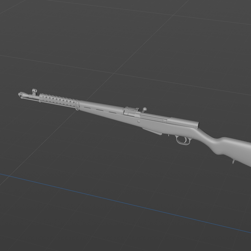 🎲 Soviet SKS-44 rifle 3D model material・Archivo OBJ para Impresión 3D・Cults