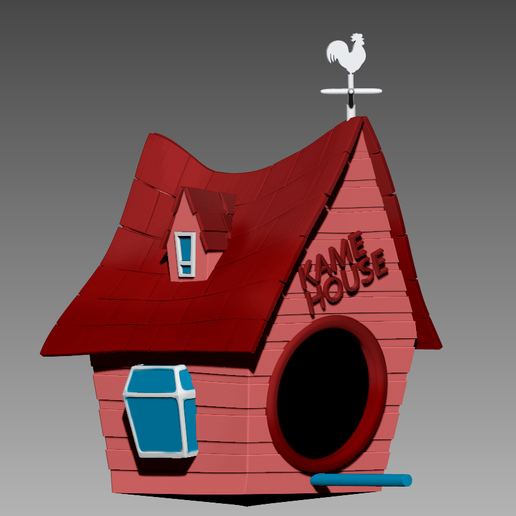 🐦 Bird House Kame House Dragon Ball・ 3D File for 3D printing・Cults