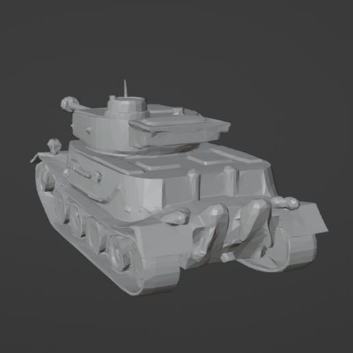 🪖 Battle Tank・ STL File for 3D printing・Cults
