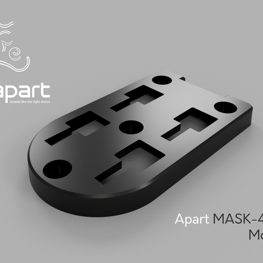 STL file Apart MASK-4TBL mount 🎵 ・3D printable model to download・Cults