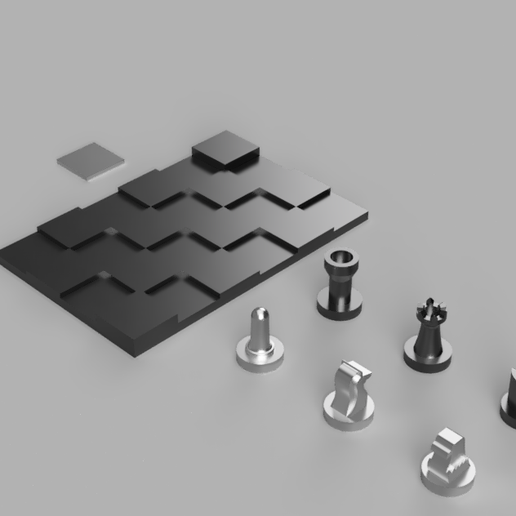 STL file Mini chess of the prince ♟️ (GCODE)・3D printable model to ...