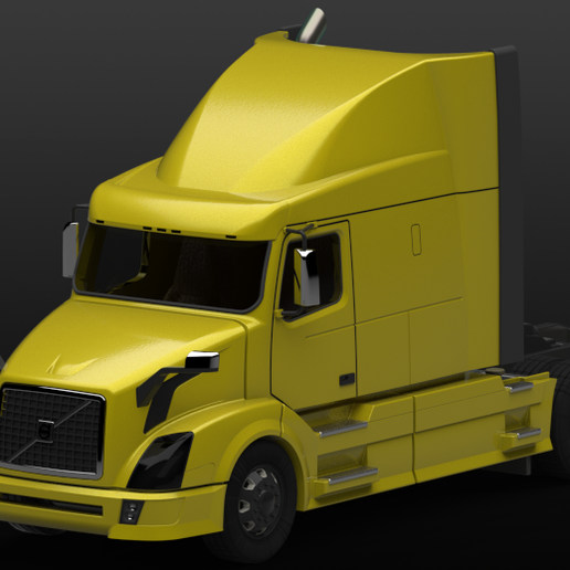 🚐 Volvo VNL 630・ STL File for ・Cults
