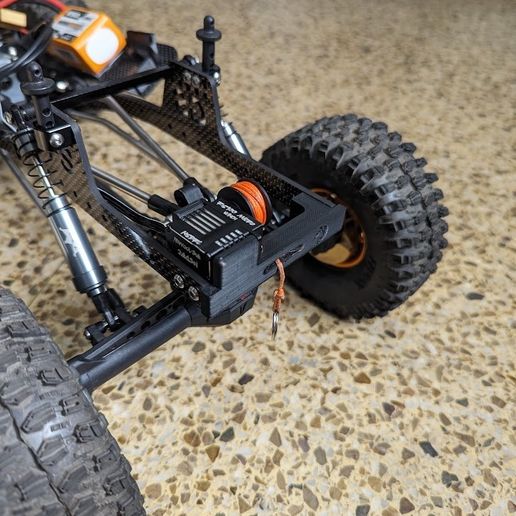 🔙 Back bumper / Rail Guard/ micro servo winch base gspeed gshot fs・ STL ...