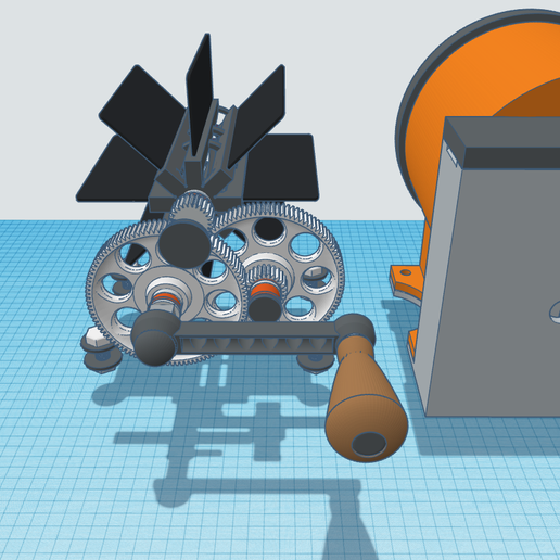 🛠️ Coal forge blower・ STL File for 3D printing・Cults