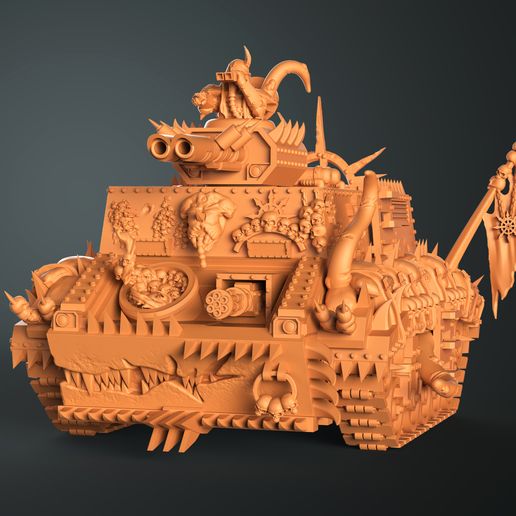 🪖 Traitor light tank・ 3D File for 3D printing・Cults