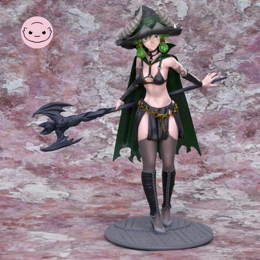 🦄 Yahna Unicorn Overlord Fanart Sculpt 1/7 Scale・ 3D File for 3D printing・Cults