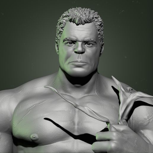 hulk 3d render