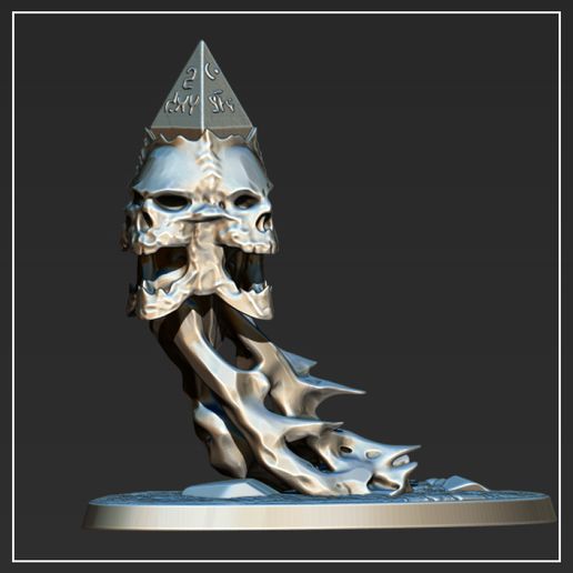 🎨 Bone-tithe Shrieker・ STL File for 3D printing・Cults