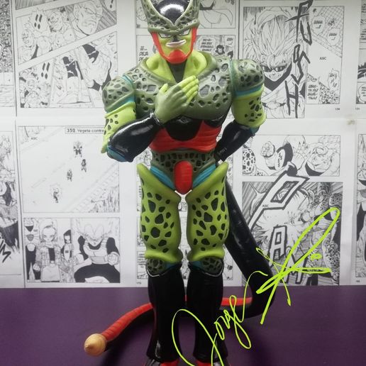 👾 CELL SECOND FORM / SEMI PERFECT・ STL File for ・Cults