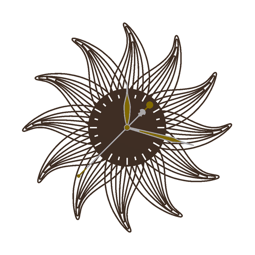Archivo STL WALL CLOCK FACE 🕰️ ・Plan para descargar y imprimir en 3D・Cults