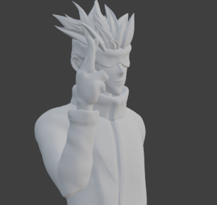 Life-Size Satoru Gojo Hand Sign - 3D Printable STL Jujutsu Kaisen ...