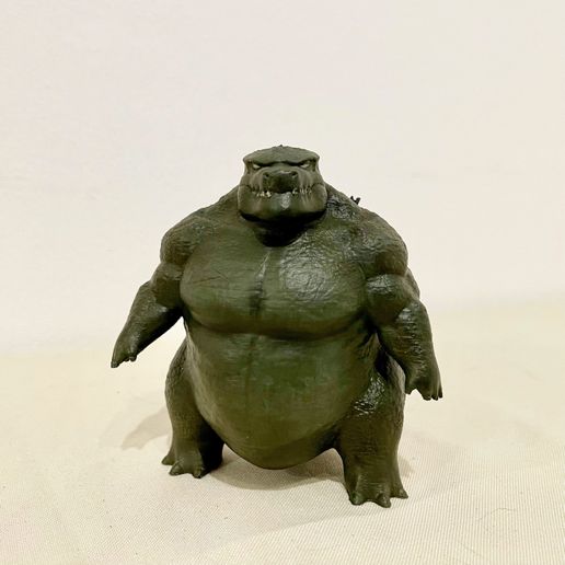 👹 Chubby Godzilla alias Chubbzilla・Impresión 3D con la impresora 3D ...