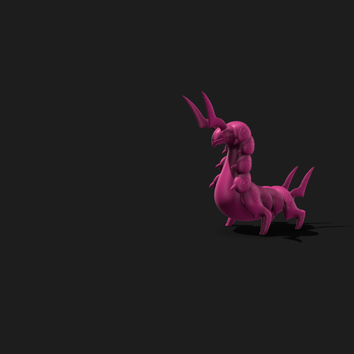 scolipede 2d sprite