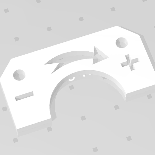 Free STL file Z-axis rotation direction indicator 👽 ・Template to ...