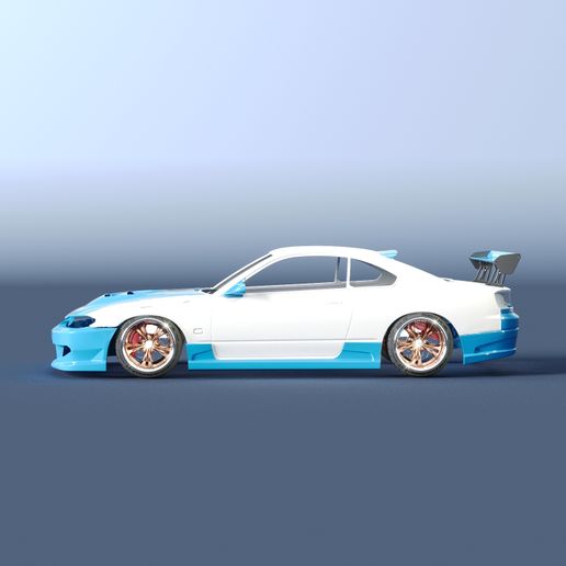 🇯🇵 Nissan Silvia S15 C-WEST body kit 1/24 scale.・ 3D File for 3D ...