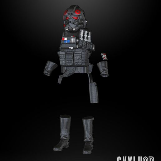 STL file Inferno Squad Del Meeko One12 Scale Custom Kit Files 3D print ...