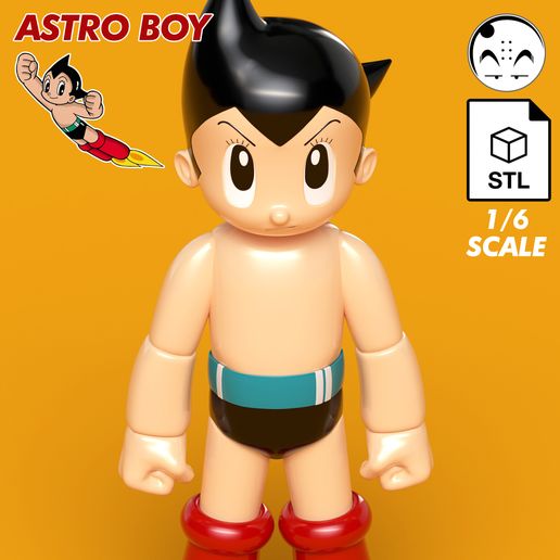 👦 ASTRO BOY・ 3D File for 3D printing・Cults